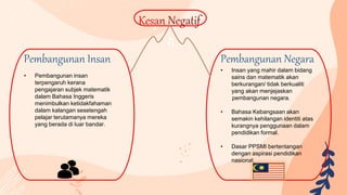 Implikasi pelaksanaan dasar-dasar pendidikan di Malaysia terhadap ...