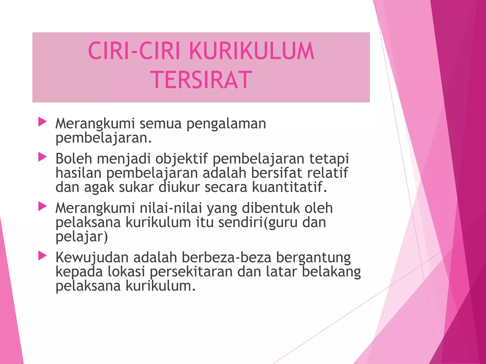 IMPLIKASI KEPELBAGAIAN DAN SOSIO BUDAYA DAN KURIKULUM TERSIRAH | PPT