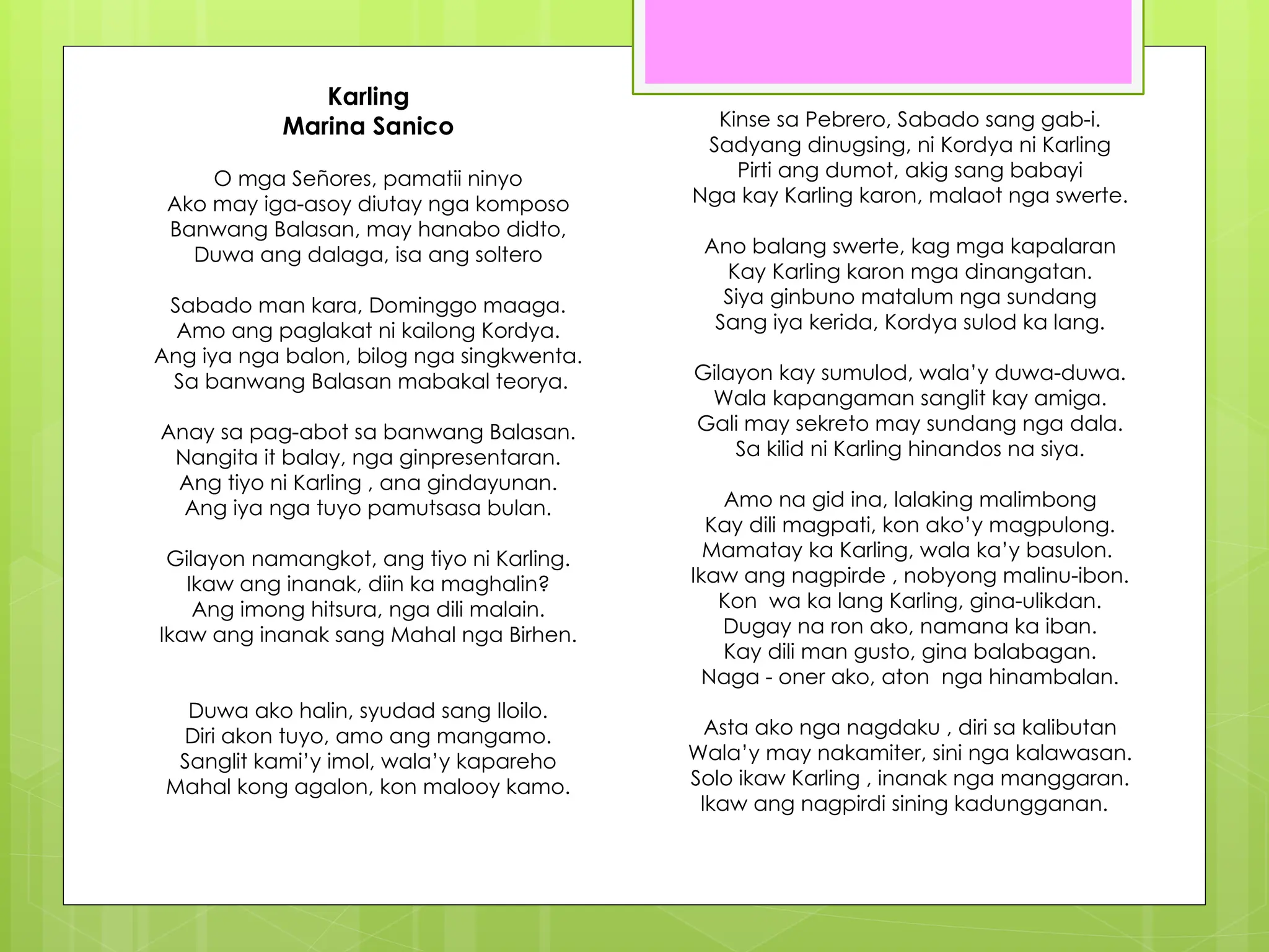 Sosyo-kultural report sa Filipino ng mga Panay-Bukidnon | PPTX