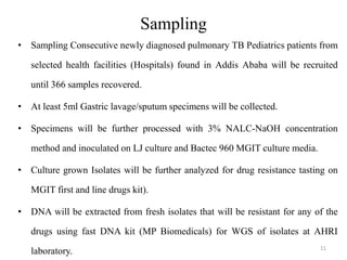 Implimentation of molecular diagnostic tests for mycobacterium ...