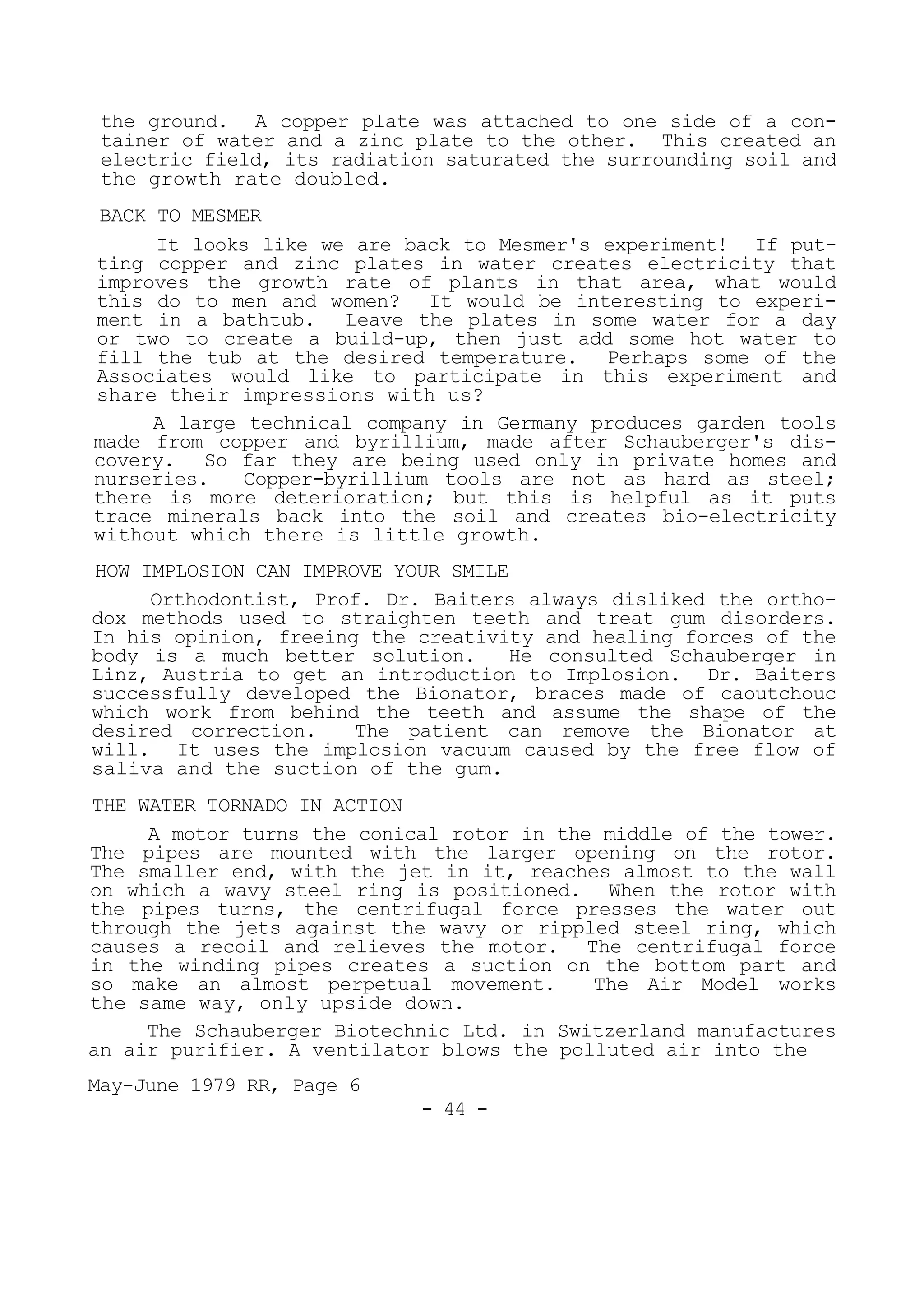 Implosion viktor schauberger and the path of natural energy - by ...