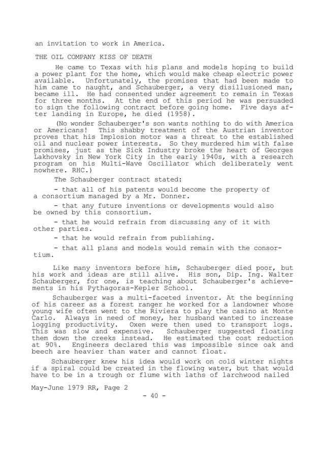 Implosion viktor schauberger and the path of natural energy - by ...