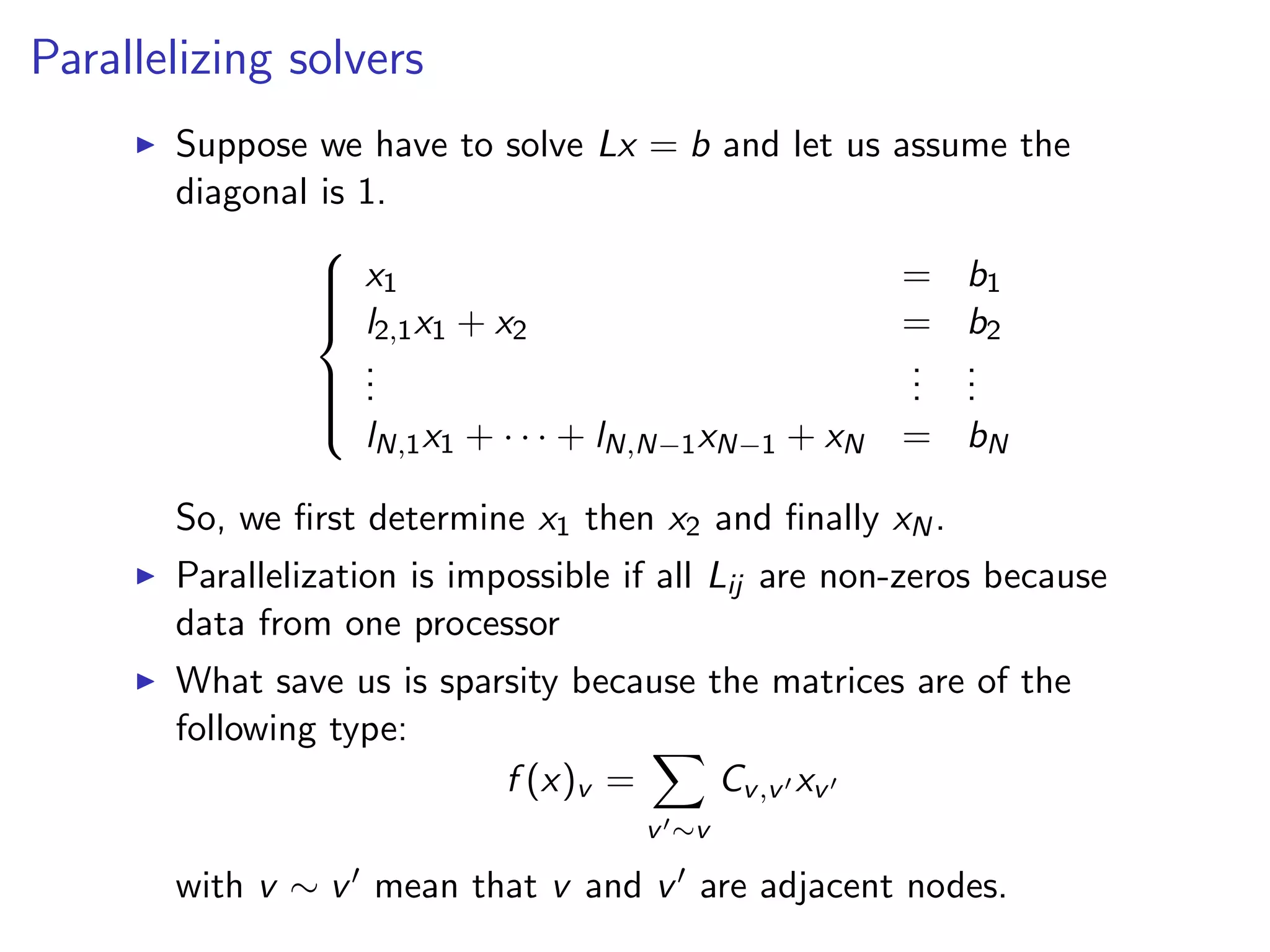 Implicit schemes for wave models | PPT