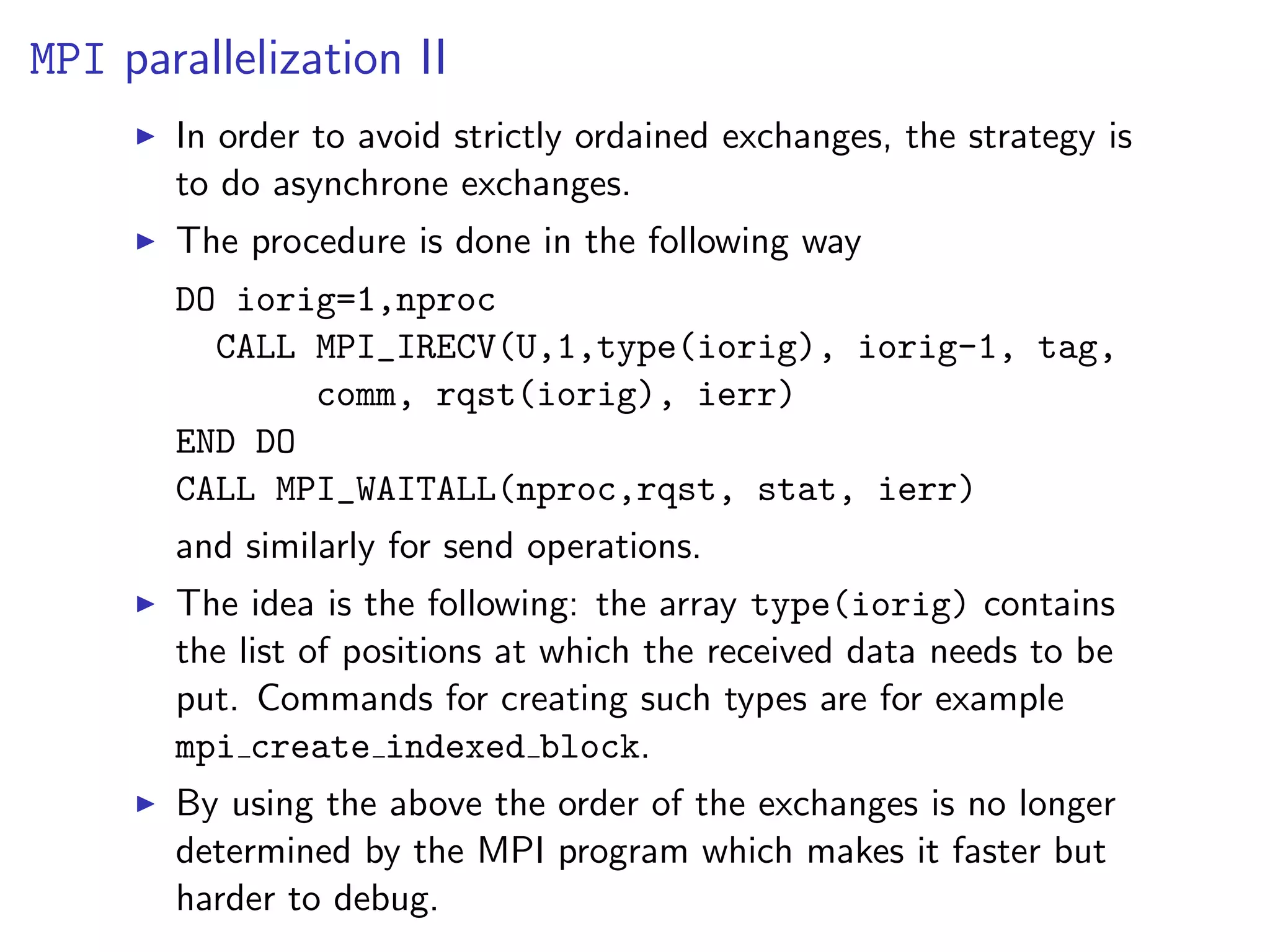 Implicit schemes for wave models | PPT