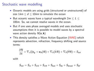 Implicit schemes for wave models | PPT