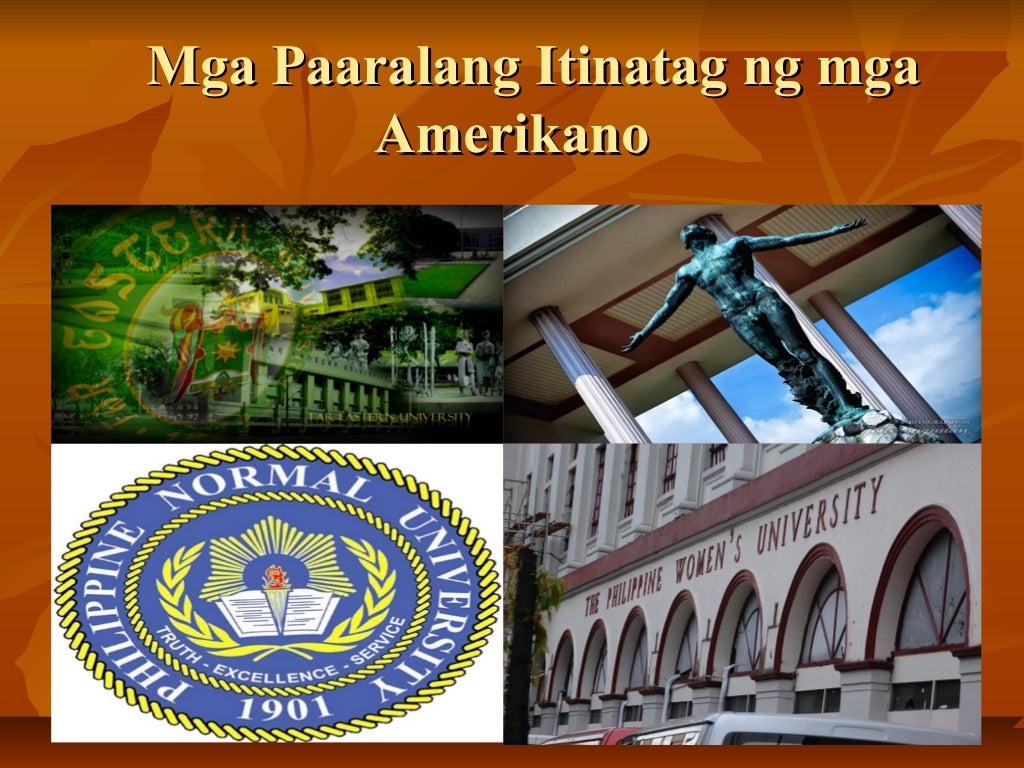 Impluwensya ng mga amerikano