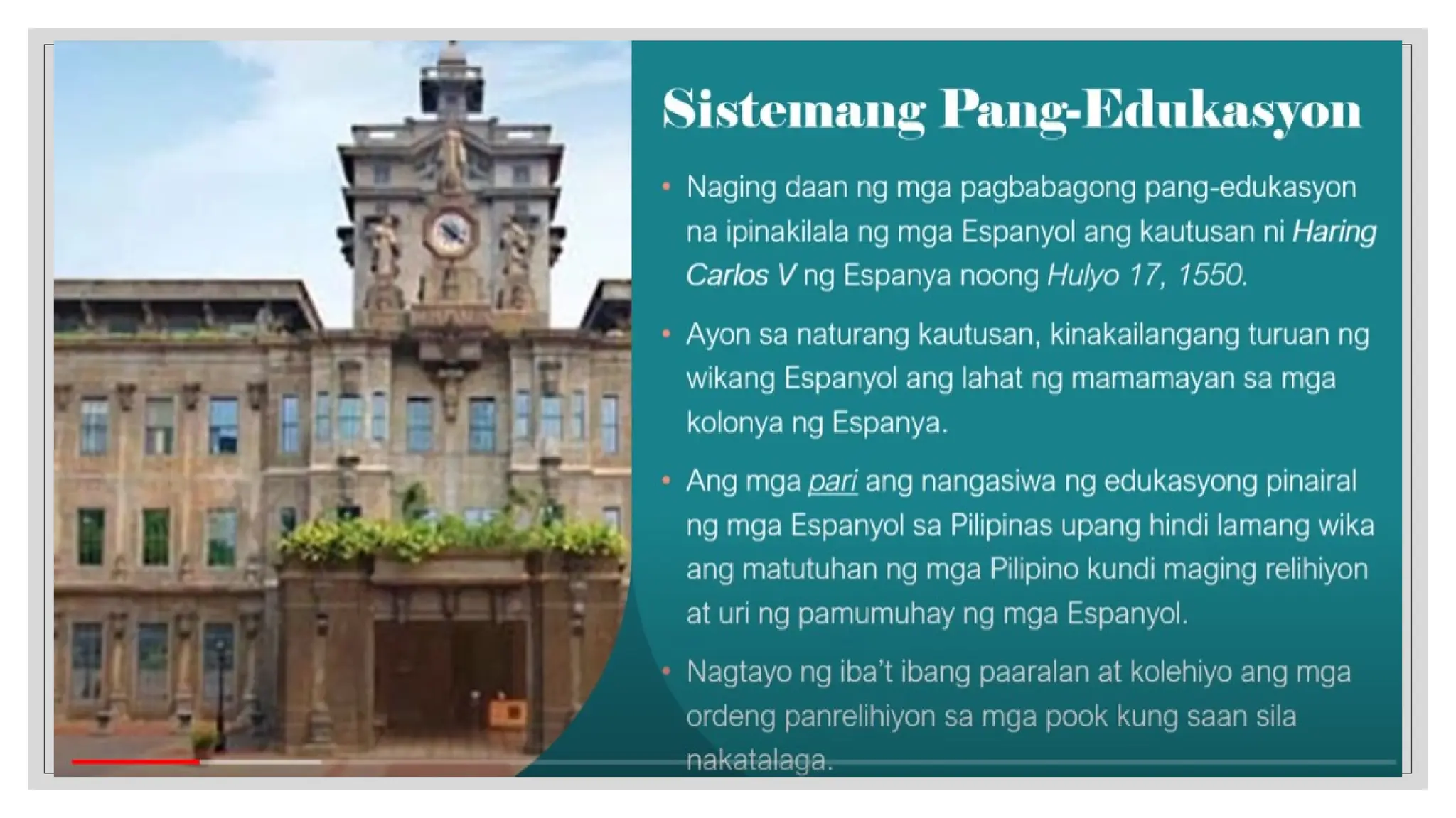 IMPLUWENSYA NG MGA ESPANYOL SA KULTURA NG MGA PILIPINO.pptx