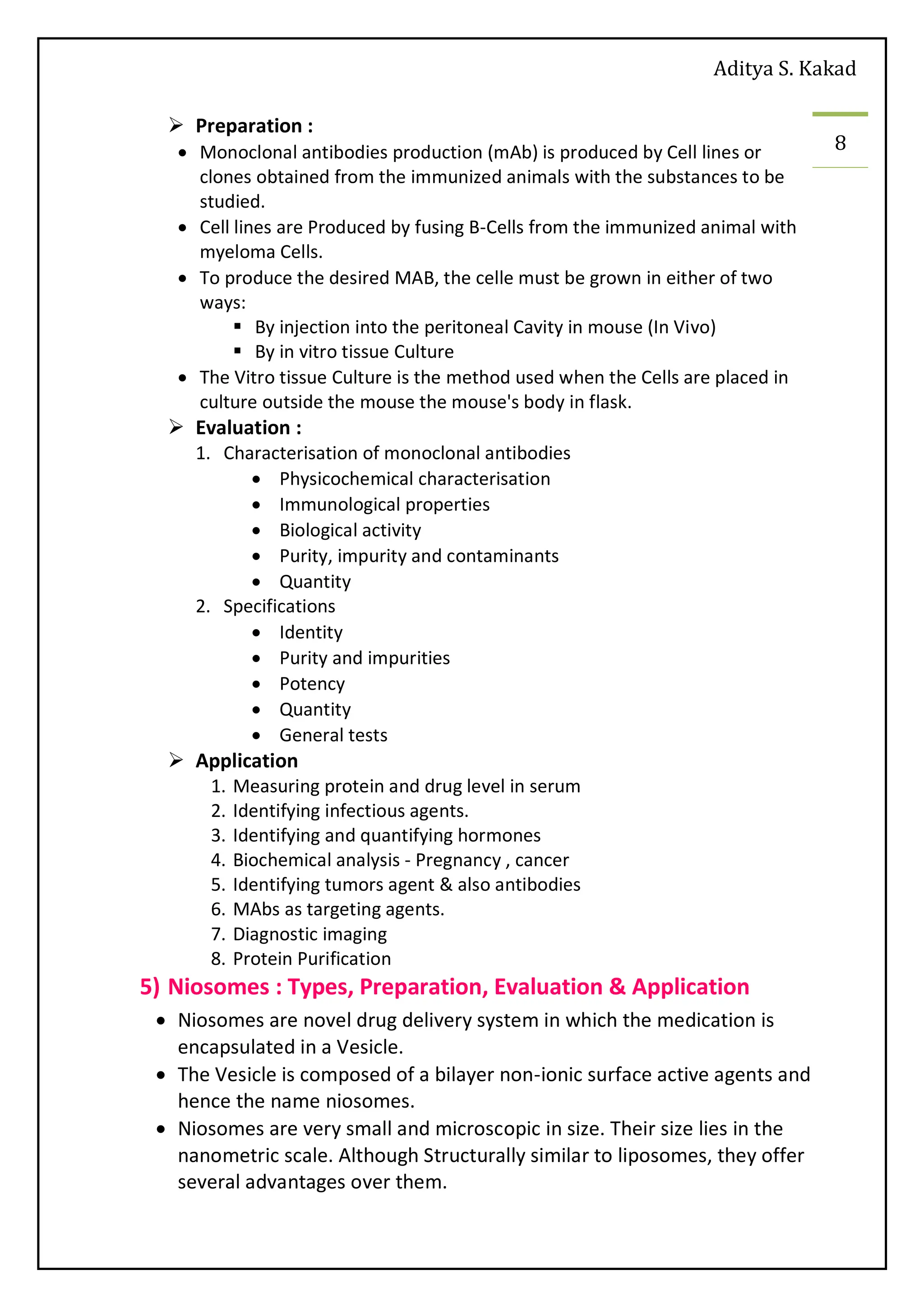 Molecular Pharmaceutics M.Pharmacy Sem-2 | PDF