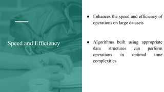 Importance of Data Structures | PPTX