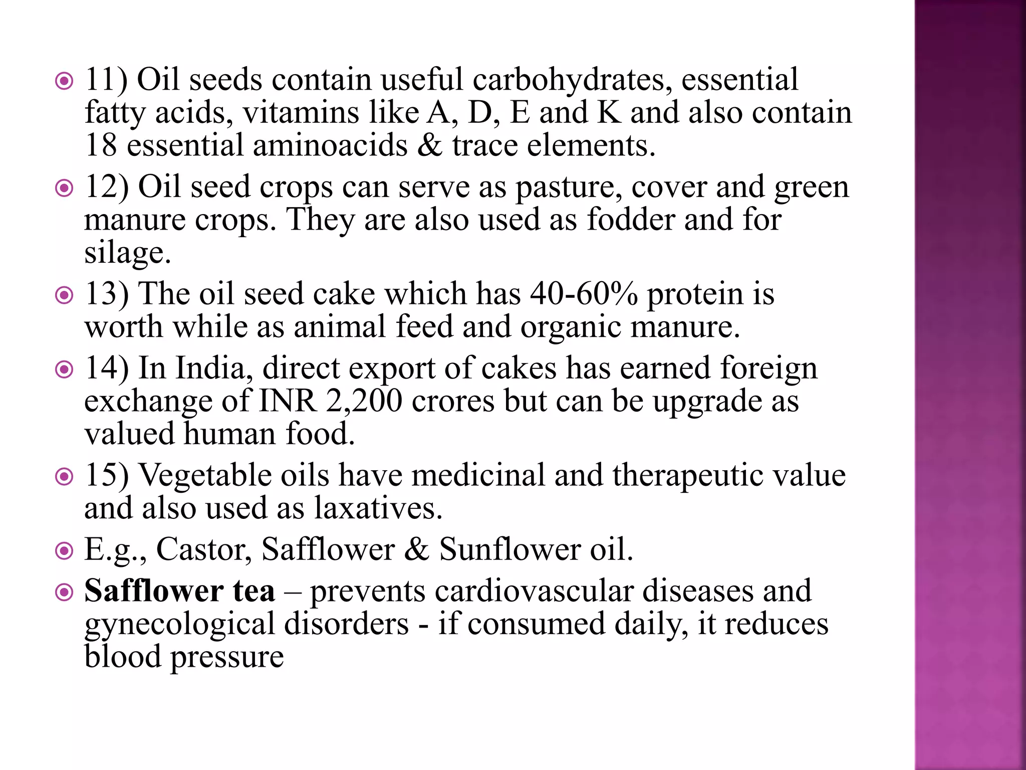 Imp oil crops | PPTX