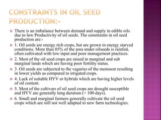 Imp oil crops | PPTX