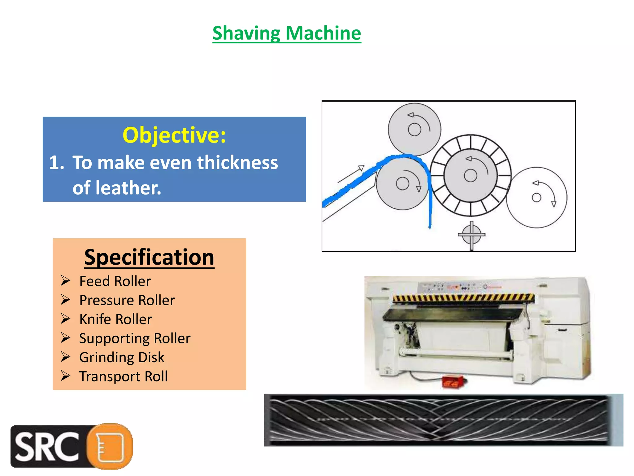 Importance of mechanical operation in leather processing (final) | PPTX