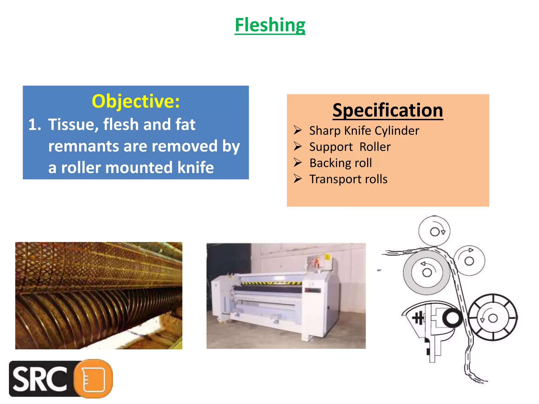 Importance of mechanical operation in leather processing (final) | PPTX
