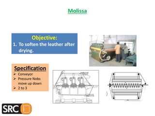 Importance of mechanical operation in leather processing (final) | PPTX