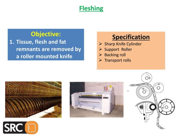 Importance of mechanical operation in leather processing (final) | PPTX ...