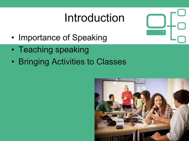 Imporatance of technology in teaching speaking | PPT