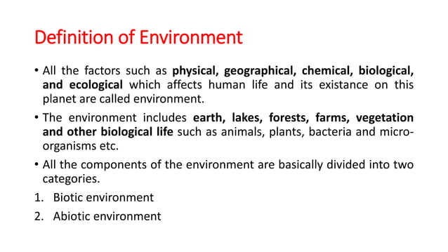Definition Scope And Importance Of Environment Science definition-scope-and-importance-of-environment-science