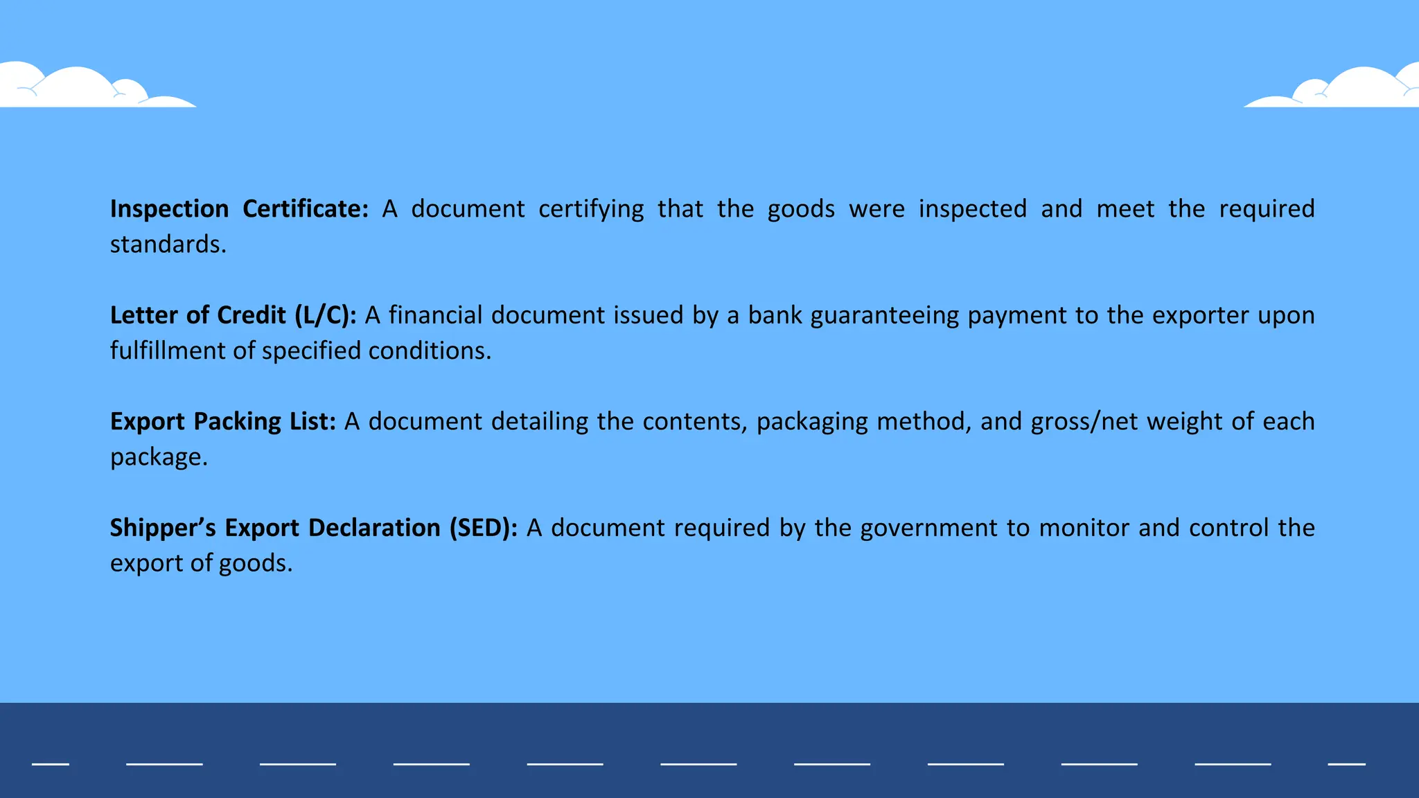 Import-Export Documentation & procedures | PPTX | Logistics and ...