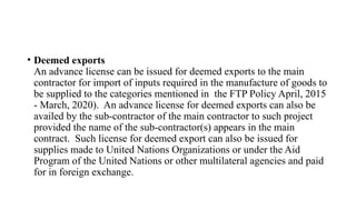 Import-Export License & Open General License (OGL.pptx