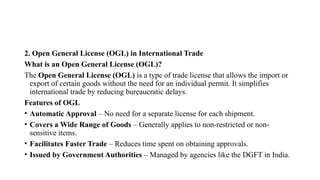 Import-Export License & Open General License (OGL.pptx