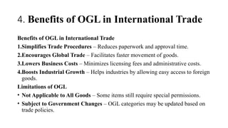 Import-Export License & Open General License (OGL.pptx