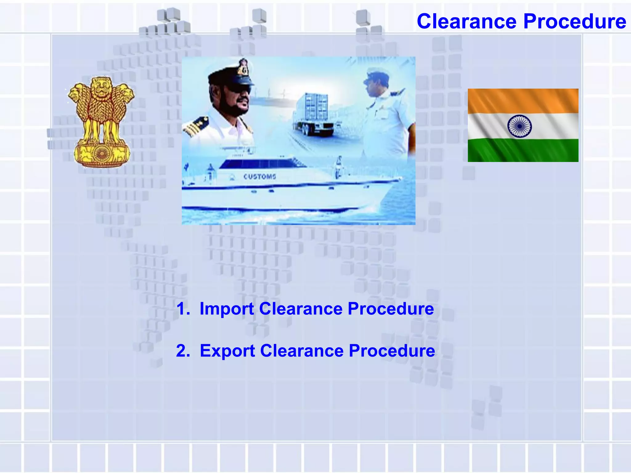 Import export custom clearance process | PDF Import export custom clearance process | PDF