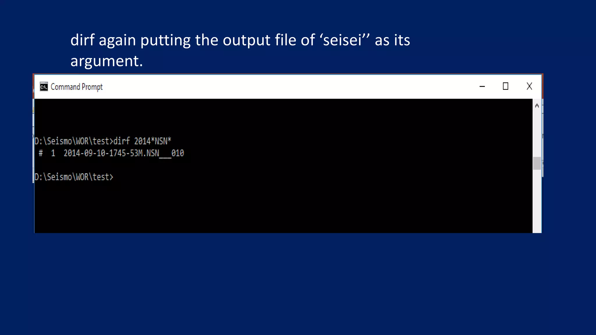 Import waveform files into seisan | PPTX
