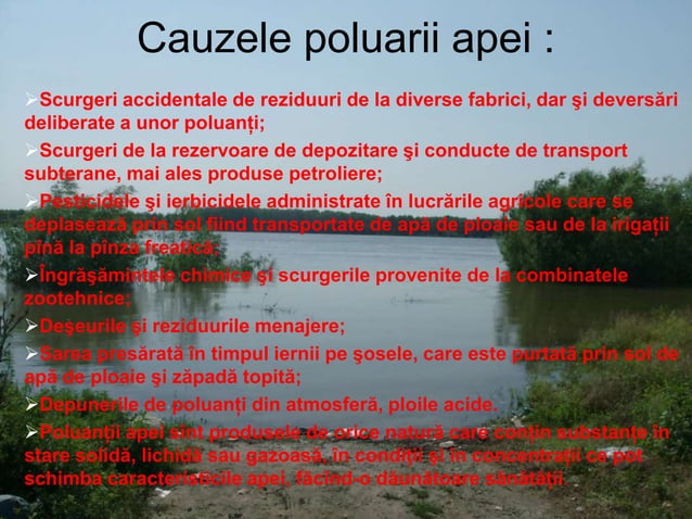 Importanța apei | PPTX