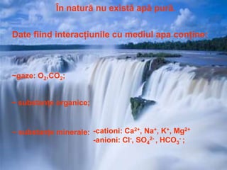 Importanța apei | PPTX