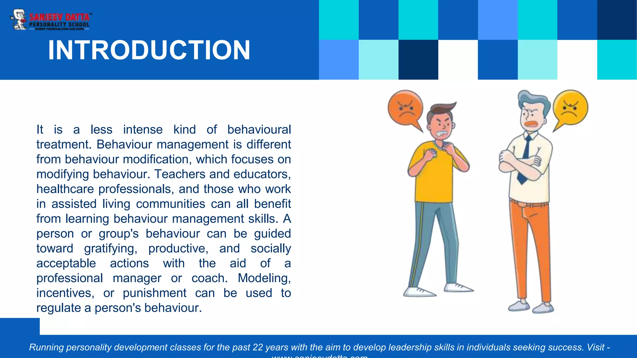 Importance of Behaviour Management | PPTX