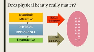 Importance of Being Beautiful | PPTX