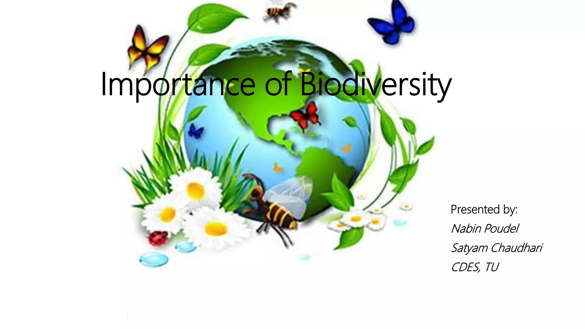 Importance of-biodiversity | PPTX