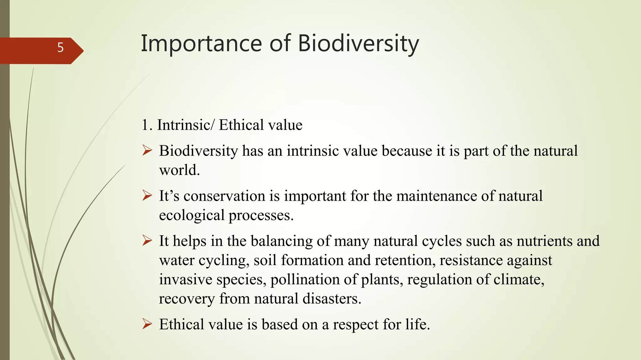 Importance of-biodiversity | PPTX