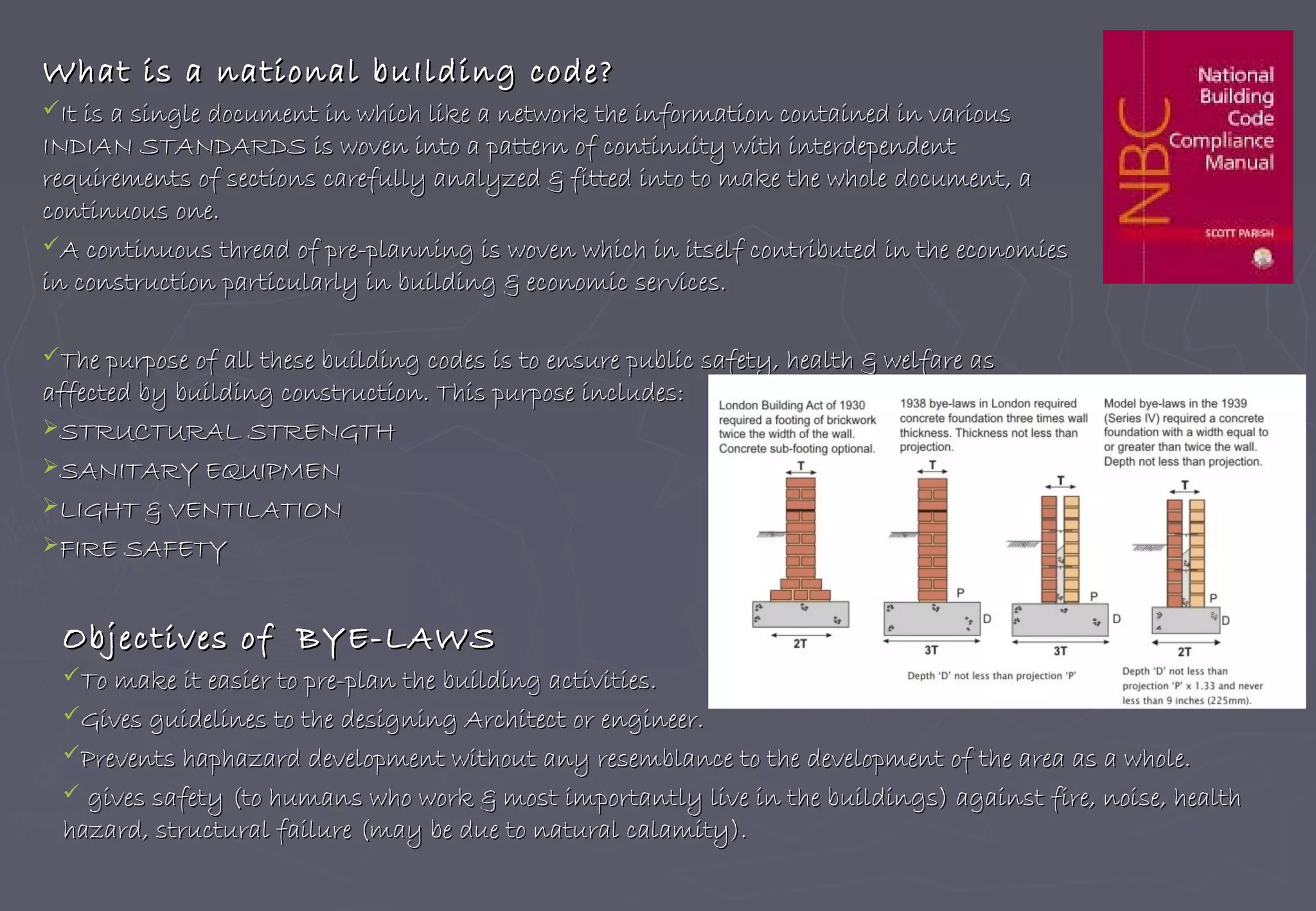 Importance of Building Bye-Laws | PPT