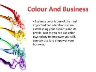 Color psychology and importance | PPT