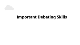 Importance of Debate for Students | PPTX