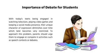 Importance of Debate for Students | PPTX