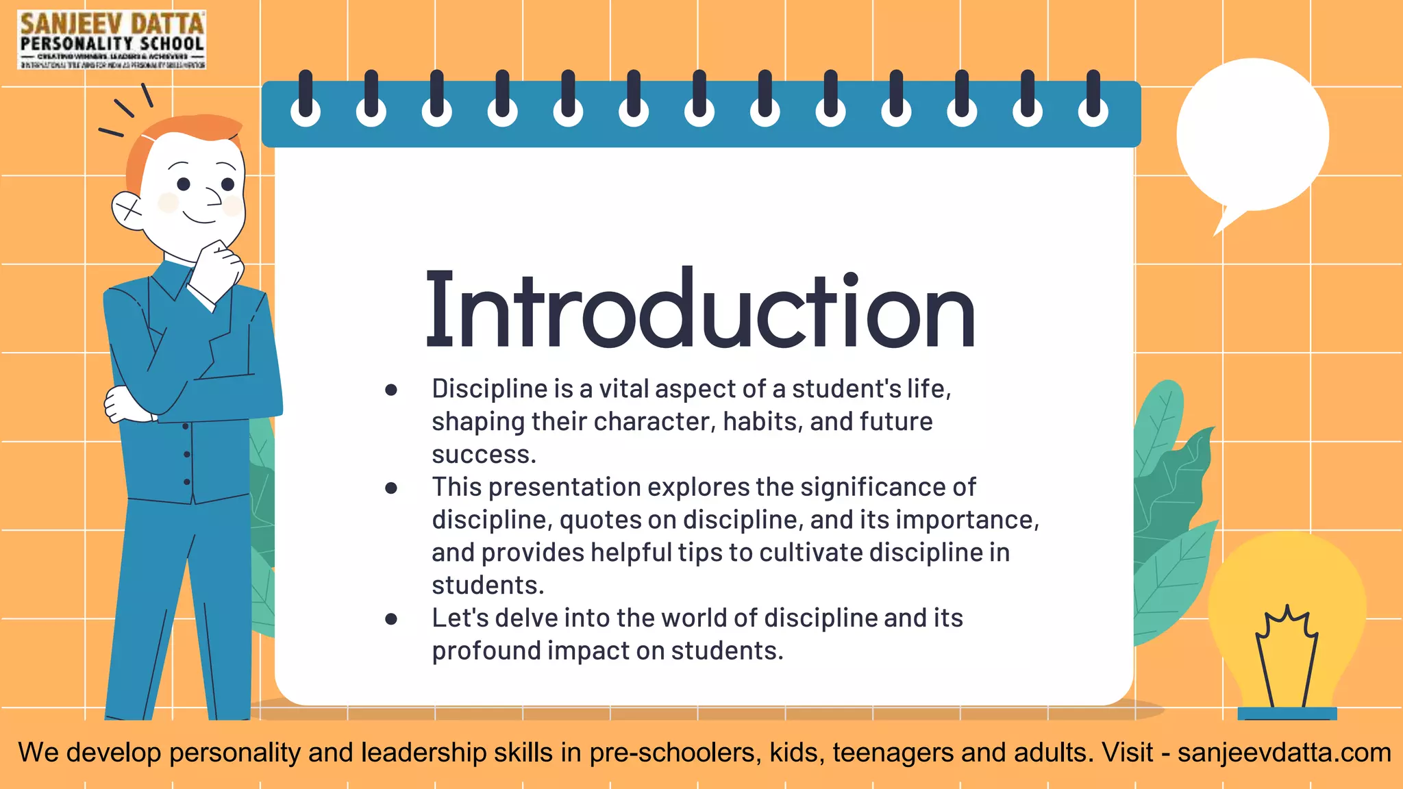 Importance of Discipline in Student Life | PPTX