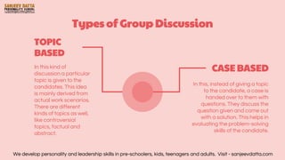 Importance of Group Discussion | PPT