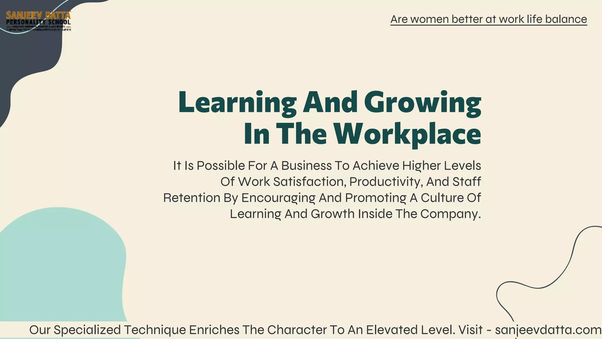 Importance of Learning and Growing | PPTX