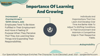 Importance of Learning and Growing | PPTX