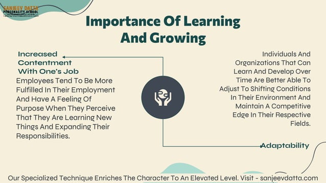 Importance of Learning and Growing | PPT