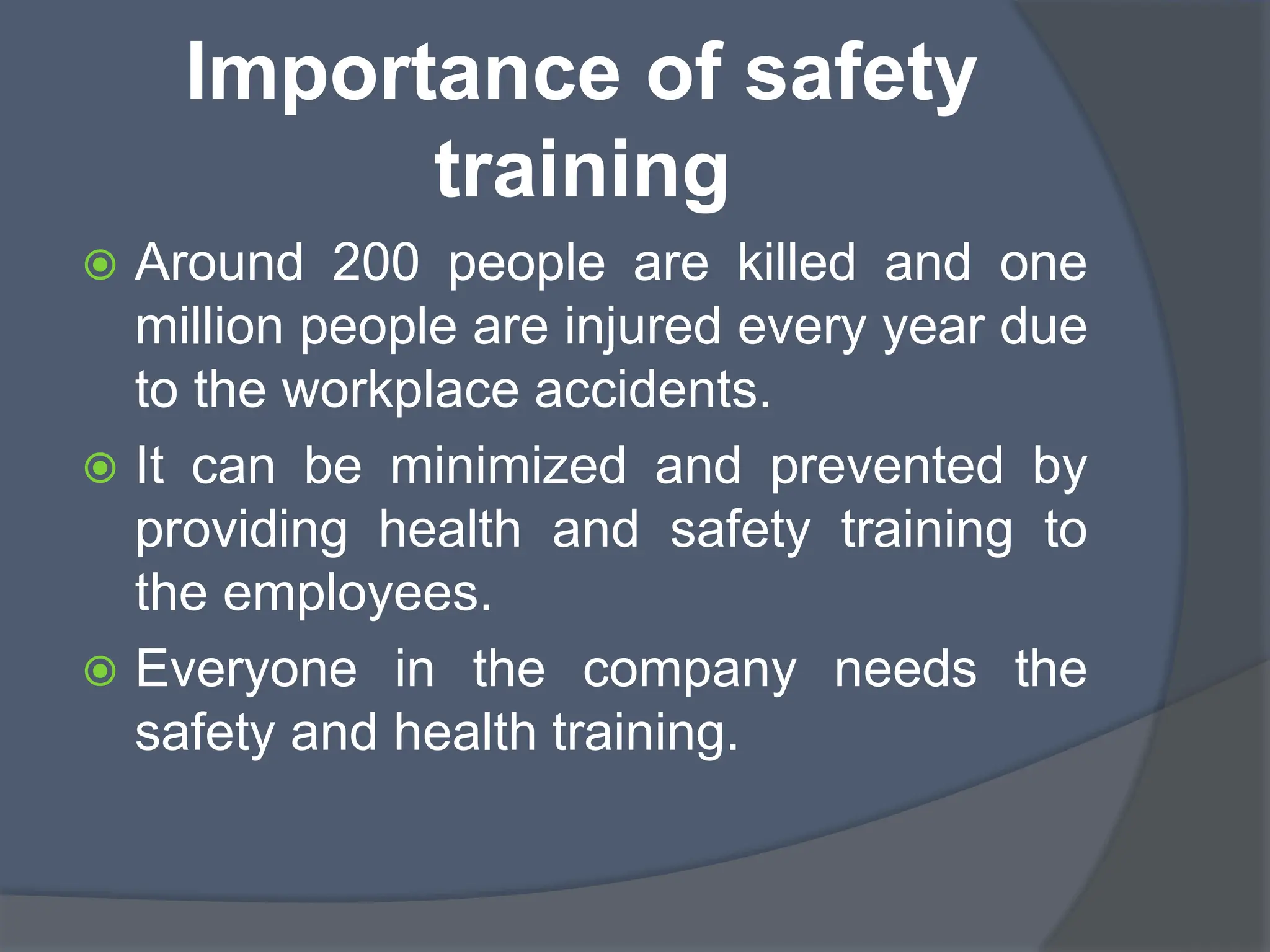 Importance-of-Safety-Training for a industrial workers | PPT