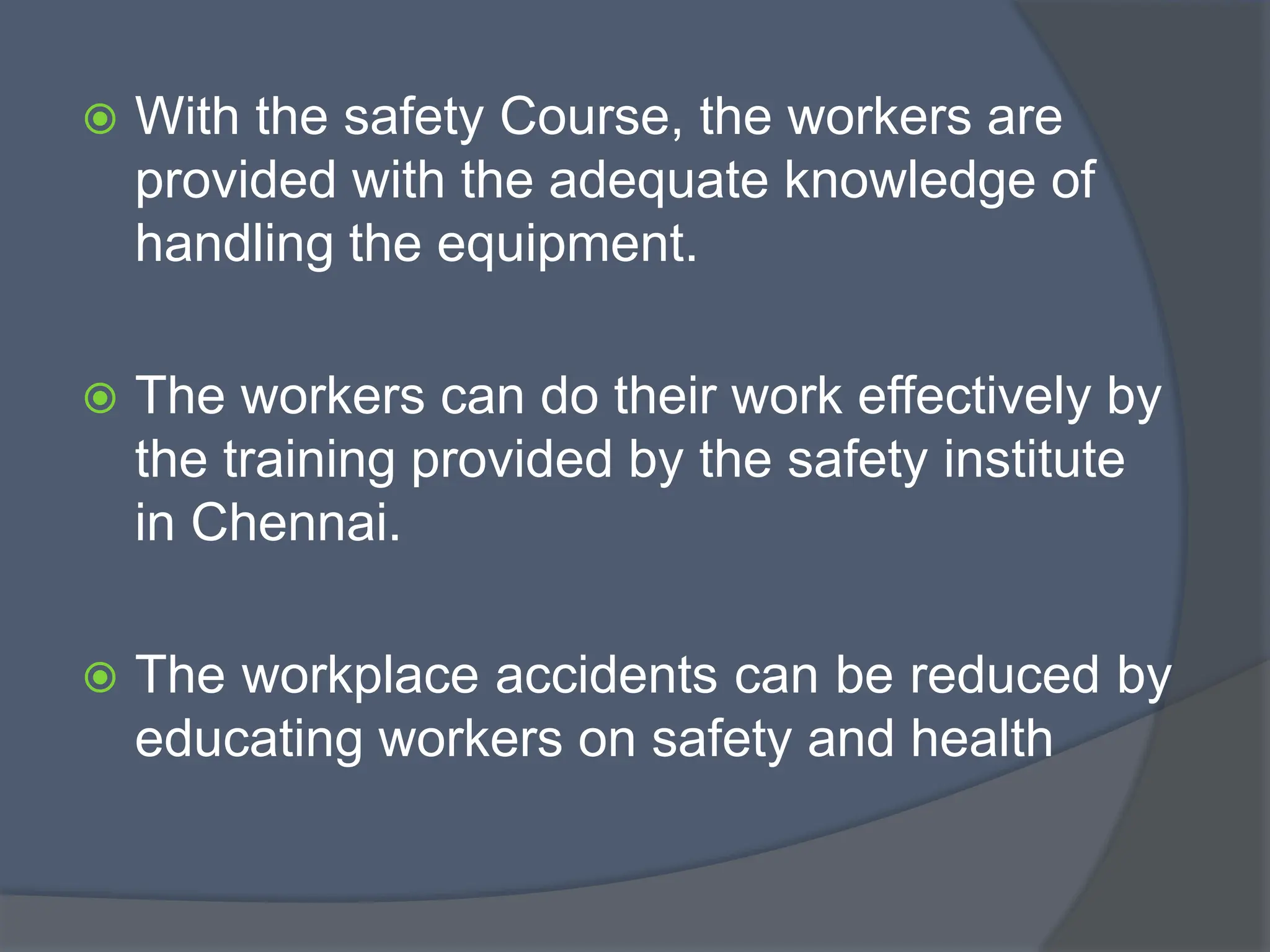 Importance-of-Safety-Training for a industrial workers | PPT