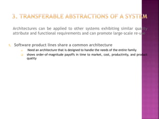 Importance of software architecture 1 | PPT