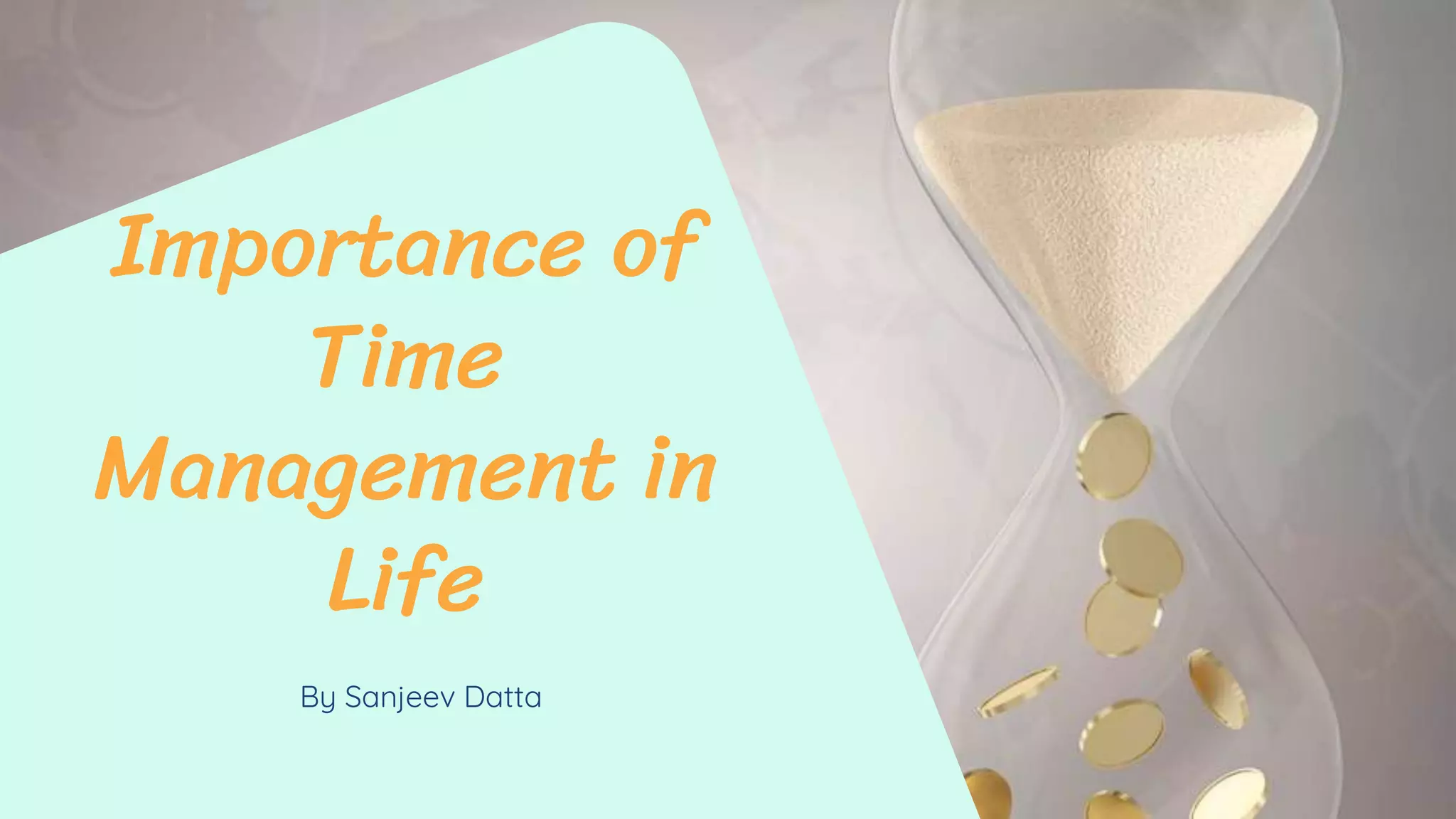 Importance of Time Management in Life | PPTX