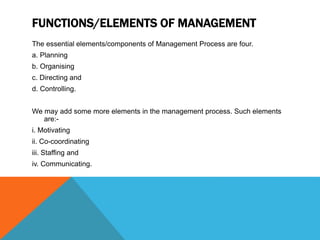 Importance and Evaluation Of Management.pptx
