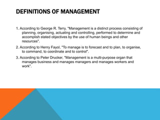 Importance and Evaluation Of Management.pptx