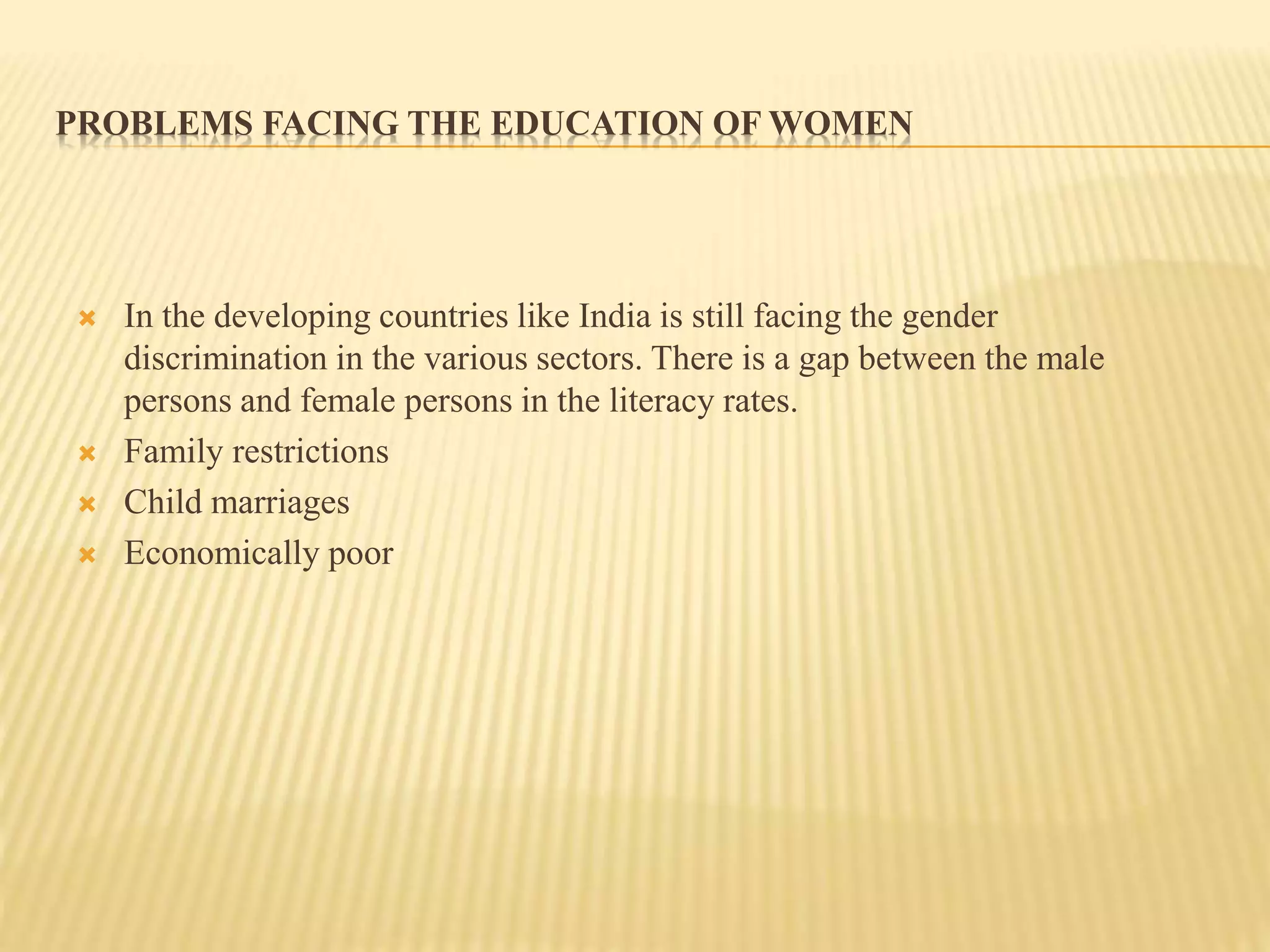 Importance and roll of women education in development.ppt