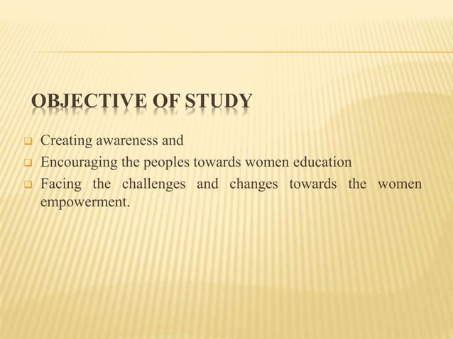Importance and roll of women education in development.ppt | Women\'s ...